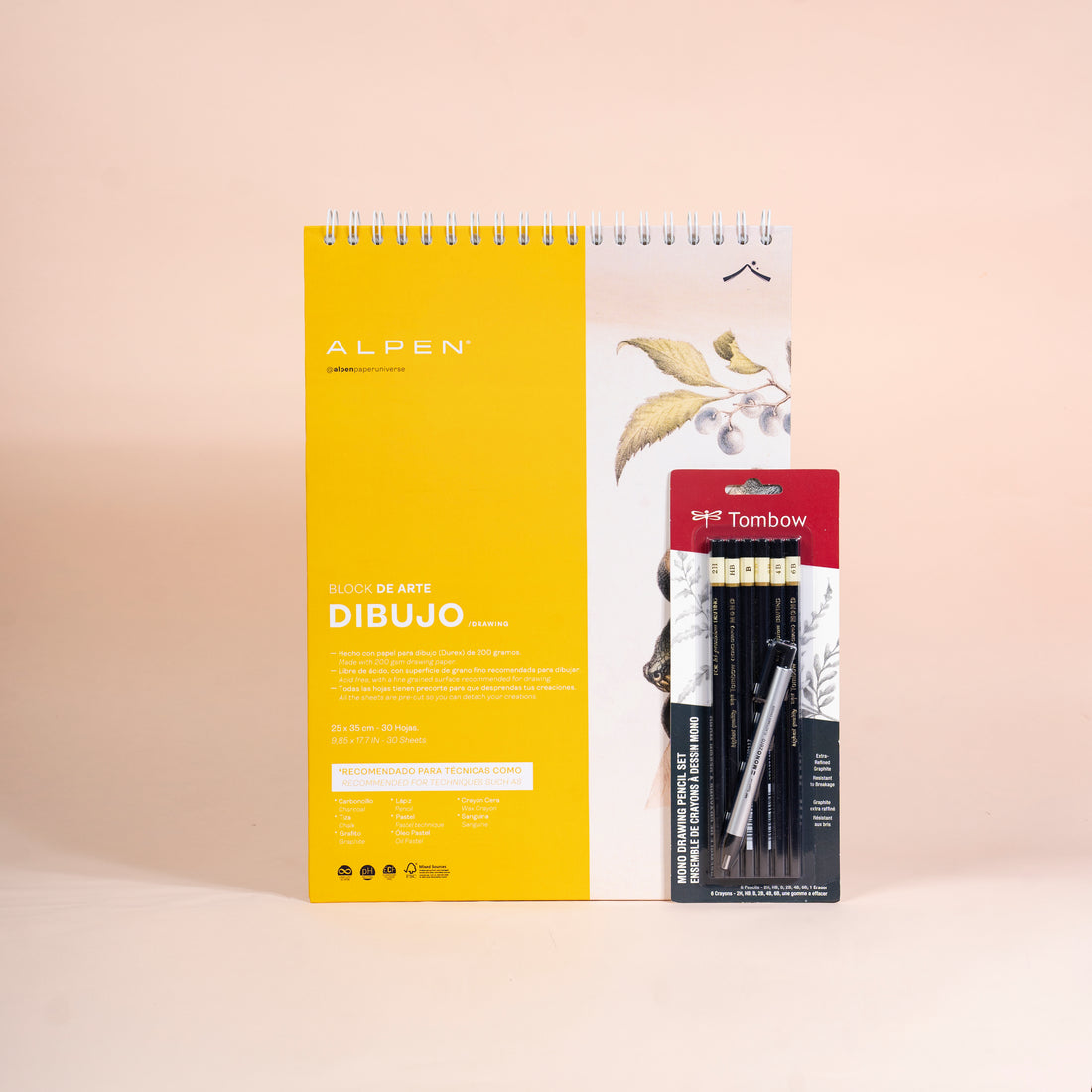 Kit de dibujo básico octavo – Alpen Paper Universe